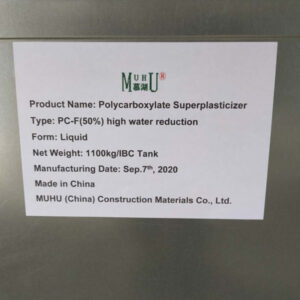 New Production Technique Concrete Admixtures-MUHU China